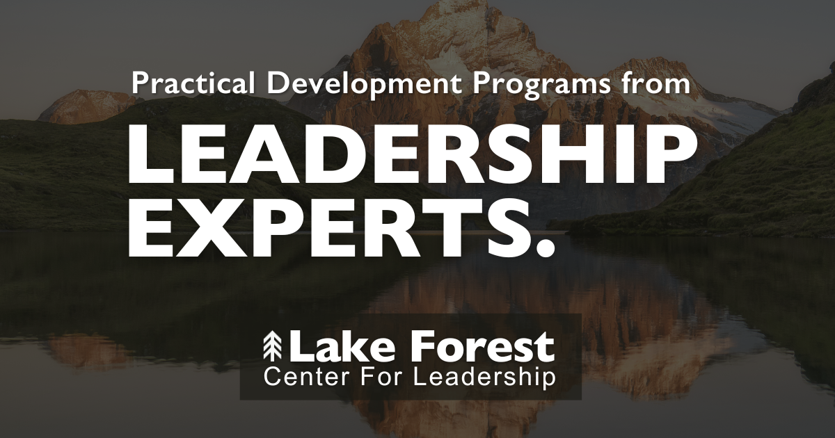 Home | Lake Forest Center for Leadership | Learn. Grow. Lead.